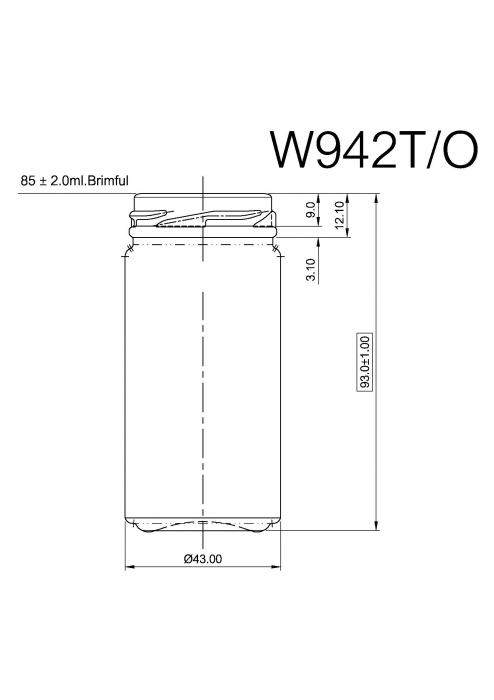 STANDARD GLASS JAR|STANDARD GLASS JAR | WELLGROW GLASS